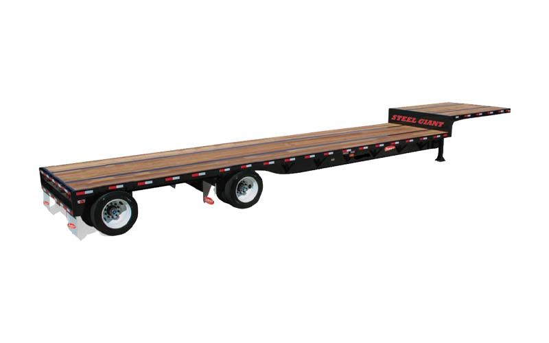 Dorsey Trailer Steel Drop Flat - Excel Trailers